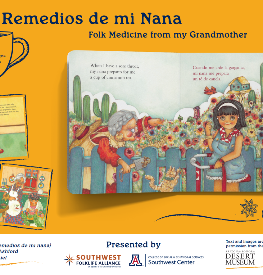 Book reading: Remedios de Mi Nana | Southwest Center